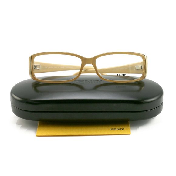 Fendi | Accessories | Fendi Rectangular Style Beige Frame | Poshmark